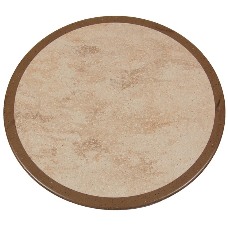 2 Tone Solid Surface Table - Table Designs