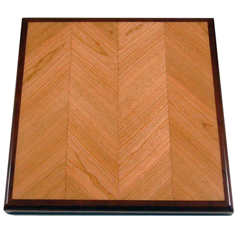 Cherry Veneer in V-Match Pattern - Table Designs