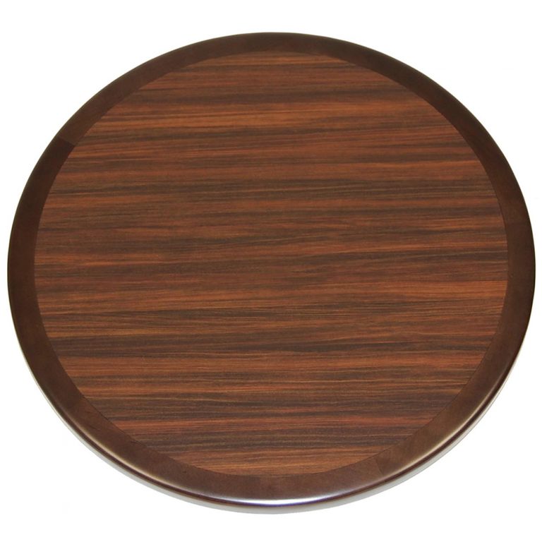 Lab Designs Laminate Amethyst with Stained Maple Wood Edge - Table Designs