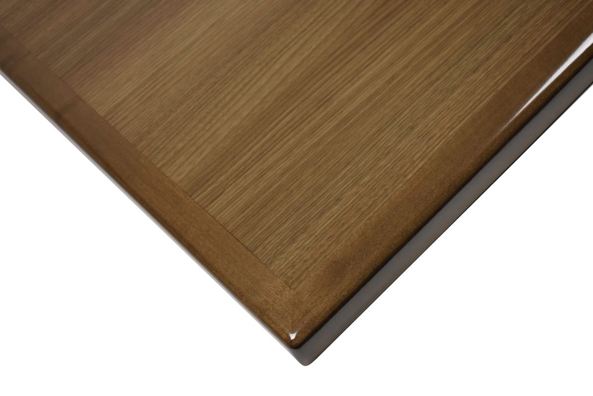 Wilsonart "Neo Walnut" Laminate Inlay with Maple Wood Edge and Custom ...