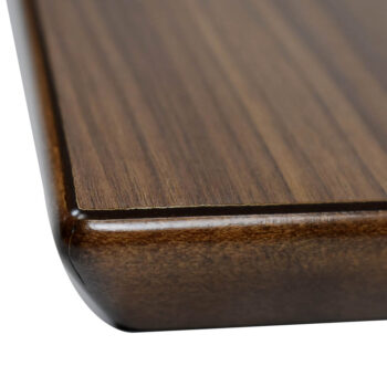 Wilsonart Walnut Heights Laminate with Maple Wood Edge Stained to Match ...