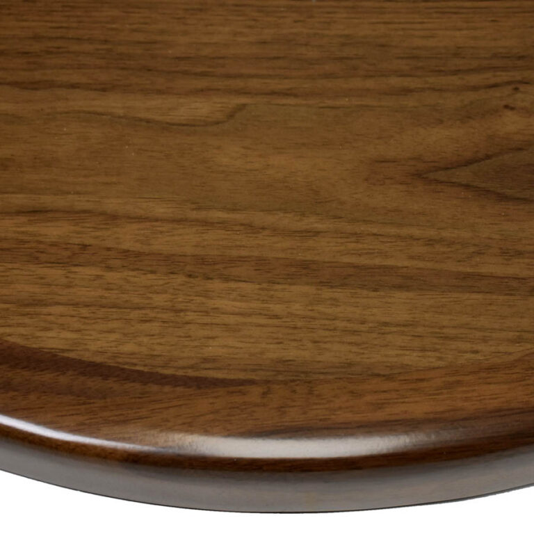 Walnut Veneer Inlay with Walnut Edge - Table Designs