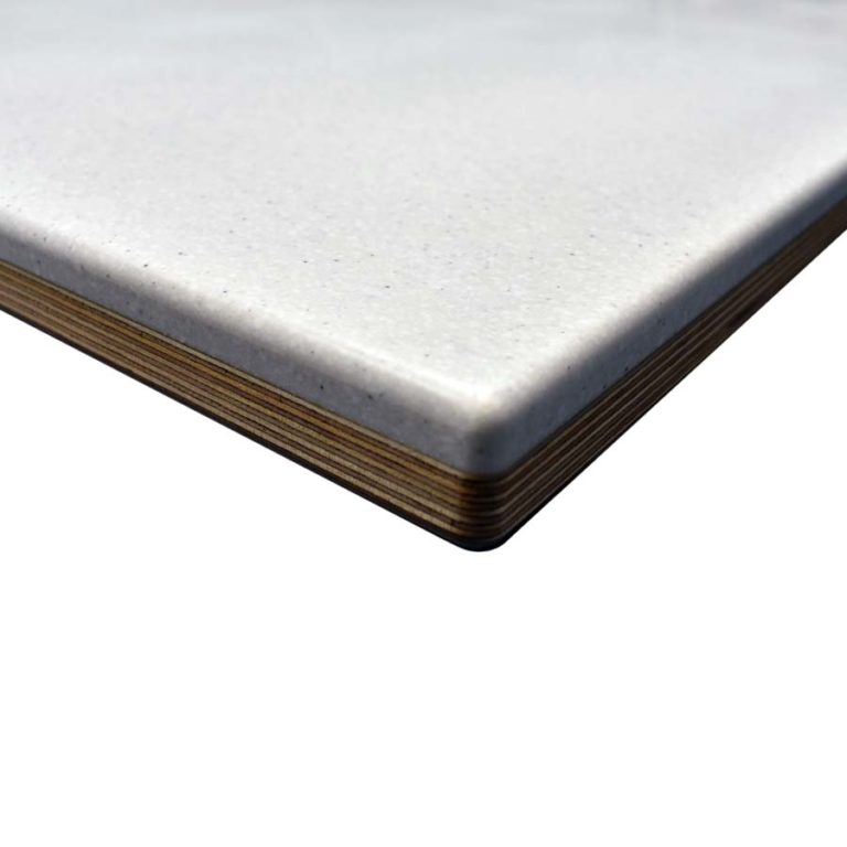 Avonite Nordic Baltic Birch Edge Solid Surface Table - Table Designs