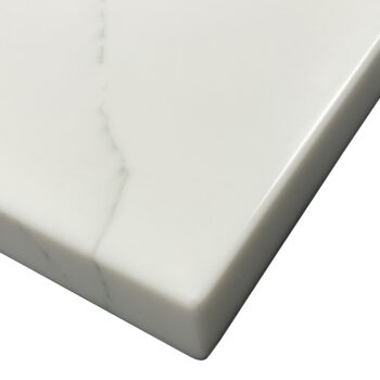 Staron Morning Sky Solid Surface with Ogee Edge Profile - Table Designs