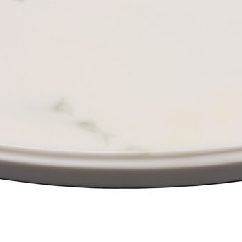Staron Morning Sky Solid Surface with Ogee Edge Profile - Table Designs
