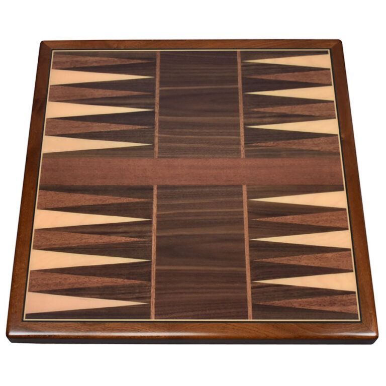 Digitally Printed Gameboard and Veneer with Mahogany Wood Edge - Table ...