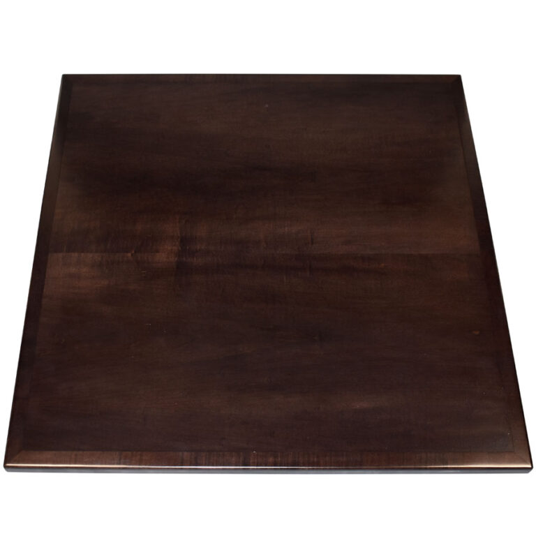 Maple Veneer with Maple Wood Edge Custom Stained - Table Designs