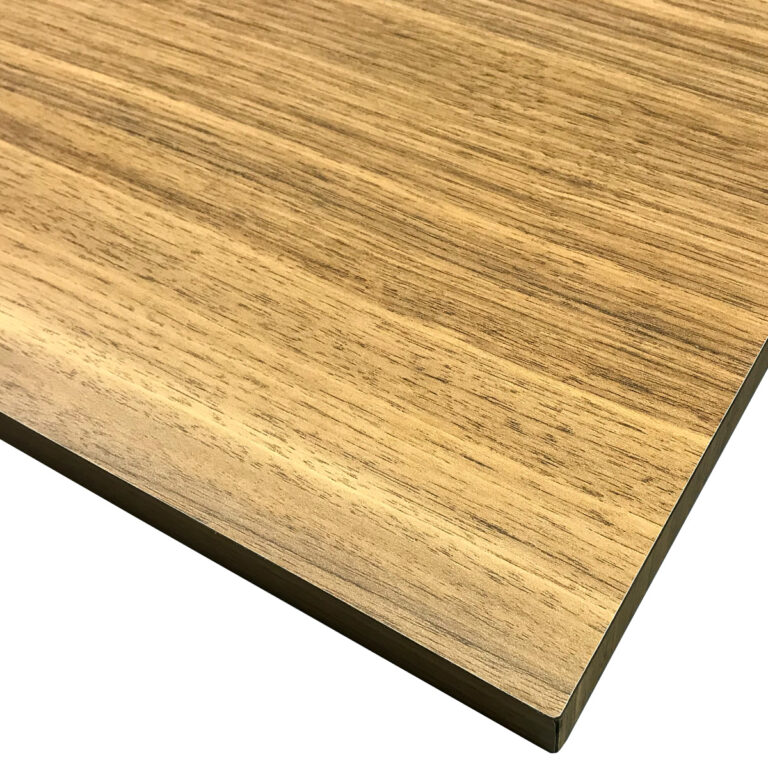 Wilsonart “Sap Walnut” Laminate Self-Edge - Table Designs