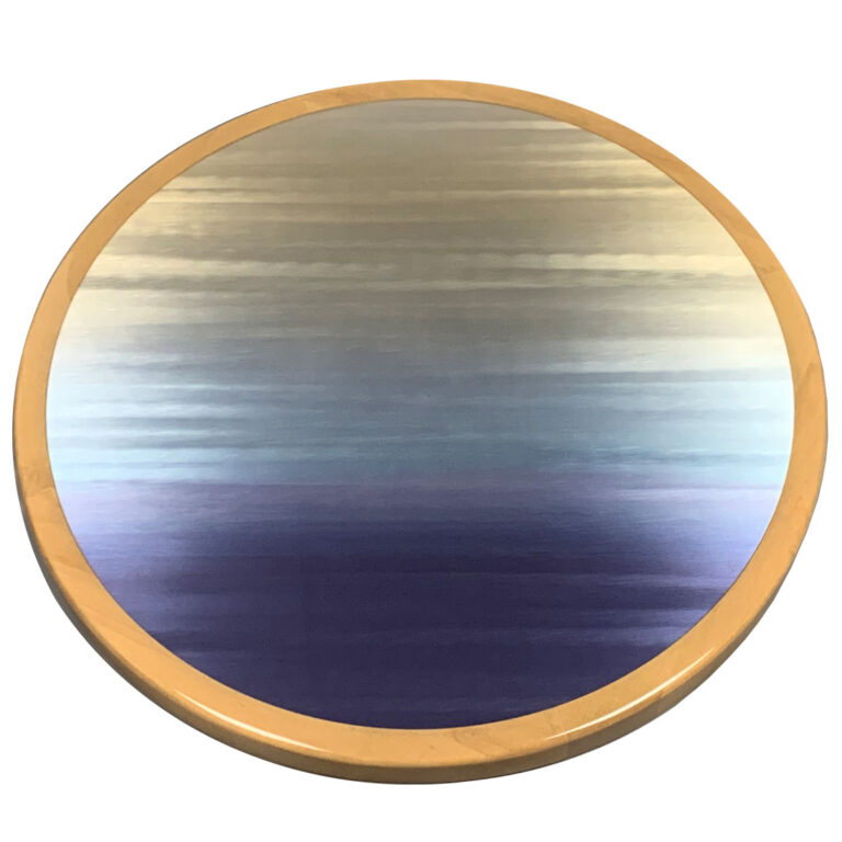 Moz Metals #425 “Coarse Blendz” Inlay with Custom Stained Maple Wood ...