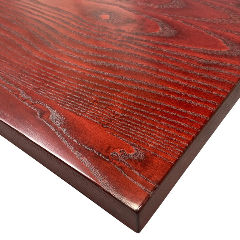 P/S Ash Veneer Overlay (Edge to Edge) with 1-3/4" Thick Wood Edge ...