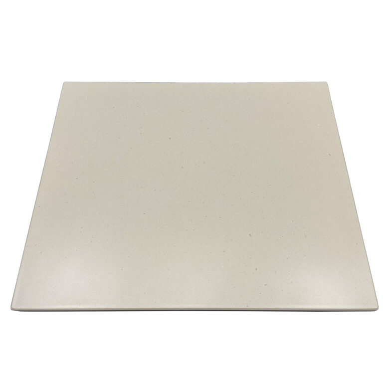 Corian Solid Surface in Color Canvas with 1/4 Beveled Edge - Table Designs
