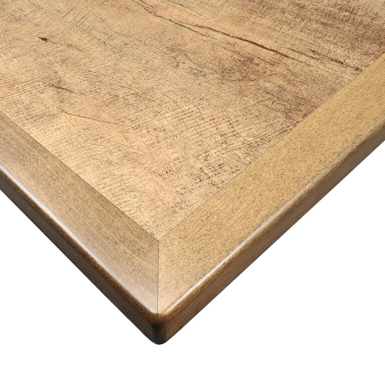 Formica Oxidized Beamwood Laminate Inlay with 1-1/4 Maple Wood Edge ...