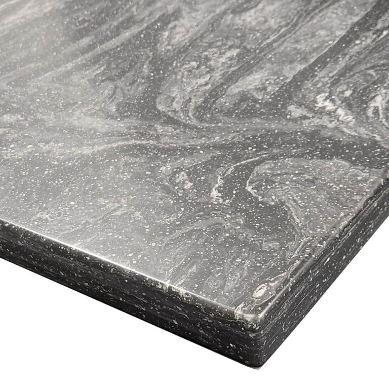 Corian Solid Surface | Color: Cosmos Prima with Matching 1.5" Drop ...