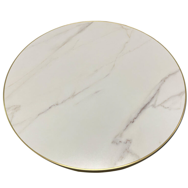 Wilsonart Laminate #5042-07 "Calacatta Lincoln" with 1-1/4" Brushed ...