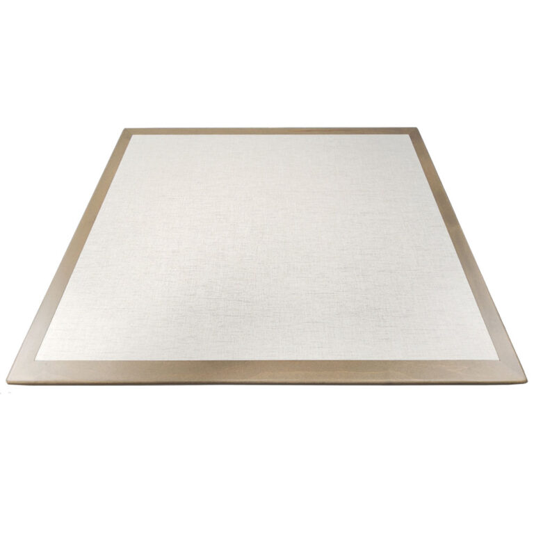 Wilsonart 5033-38 "Handspun Pearl" Laminate Inlay with 1-1/4" Wide Wood ...